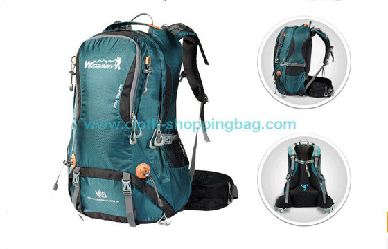 Functional 40L large camping gear backpack for men 1680D polyester