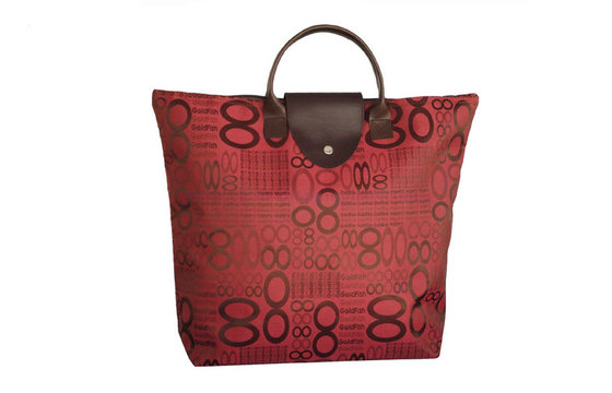 Customized Lightweight foldable shopping bags with heat printing