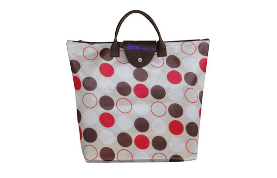 Dirty - resistance grey folding shopping bags pattern for grocery