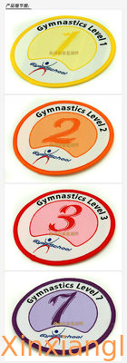 100% Polyester Multi Colored Custom Woven Patches For School Uniform Decor