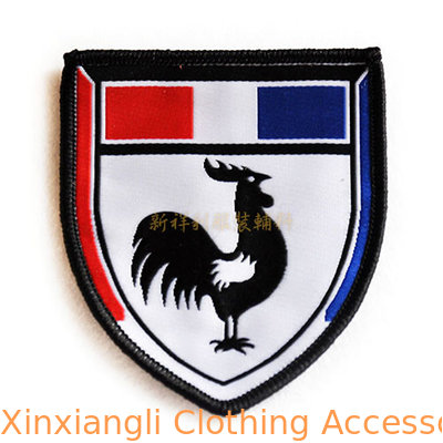 Personalized Custom Woven Patches Shoulder Badge For Military Clothing