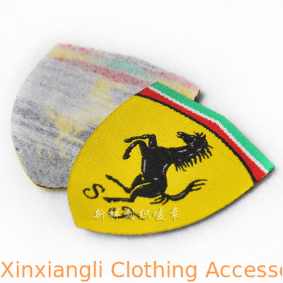 Laser Cut Custom Woven Patches For Clothes With Customize Color And Size