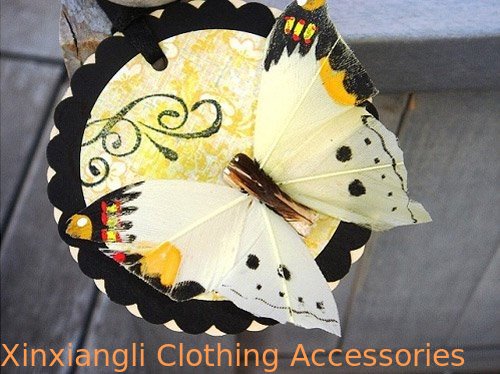Lovely Circle Clothing Hang Tags , Kids Apparel Custom Hang Tags With String