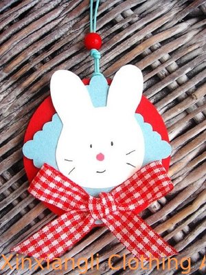 Lovely Circle Clothing Hang Tags , Kids Apparel Custom Hang Tags With String