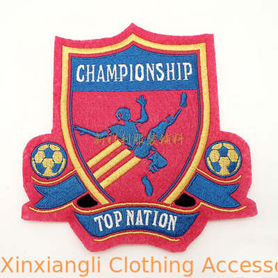 Colorful  And Washable  Clothing Embroidered Patches For Clothing Iron On Backing