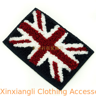 Durable Embroidered Back Patches , Custom Embroidered Badges No Minimum