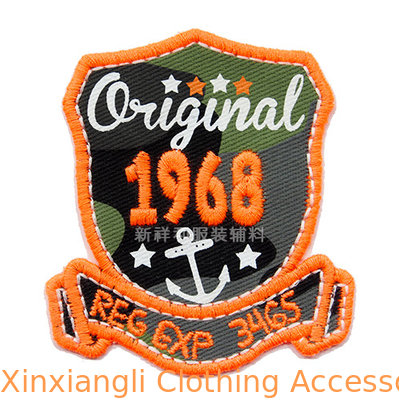 Classcial Creative Embroidered Patches For Clothes / Hats / Backpacks Decor
