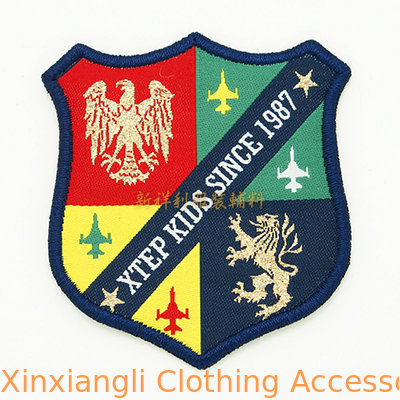 Professional Custom Embroidered Logo Patches For Garment / Toys / Uniforms