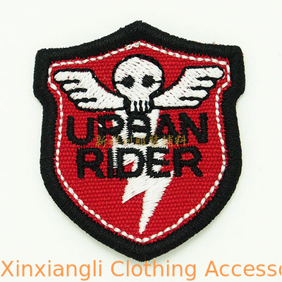 Professional Custom Embroidered Logo Patches For Garment / Toys / Uniforms