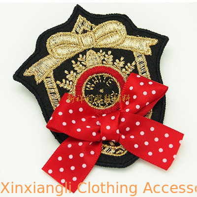 Decorative Clothing Embroidered Patches Embroidered Badges No Minimum
