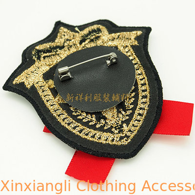 Decorative Clothing Embroidered Patches Embroidered Badges No Minimum