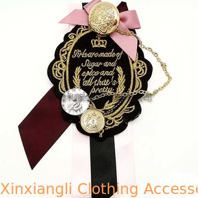 Fashion Colorful Clothing Embroidered Patches Special Design No Minimum Order
