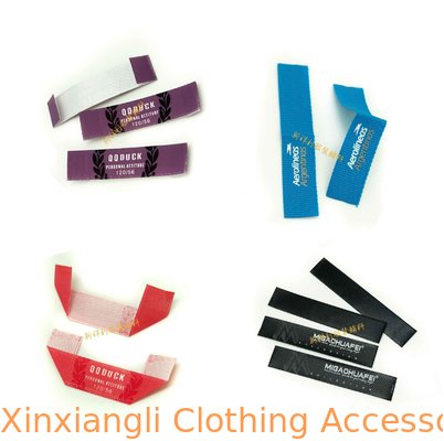 Screen Printing Garment Care Labels , Washing Instruction Labels Waterproof