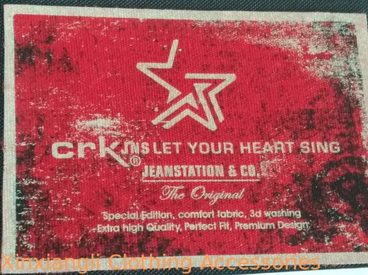Waterproof Custom Care Labels For Clothing / Shoes / Hats / Bags / Toys