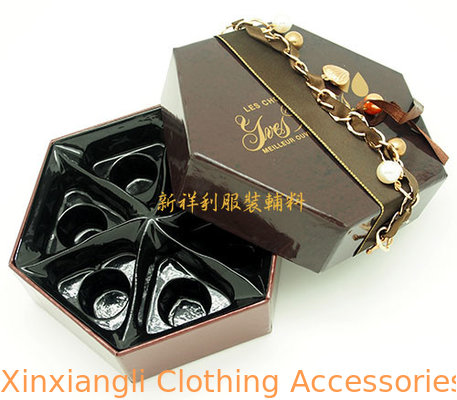 Paperboard Decorative Clothing Gift Boxes , Empty Tie Gift Box With Lids