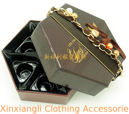 Paperboard Decorative Clothing Gift Boxes , Empty Tie Gift Box With Lids