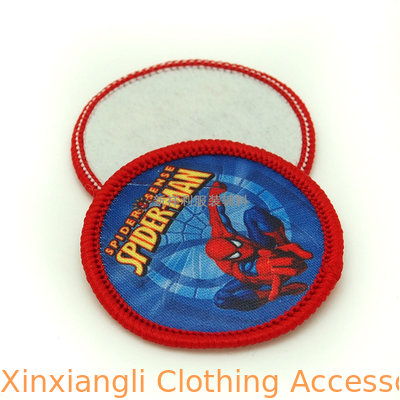 Customized Color Silicone Heat Transfer Clothing Labels with 3D Effect Logo