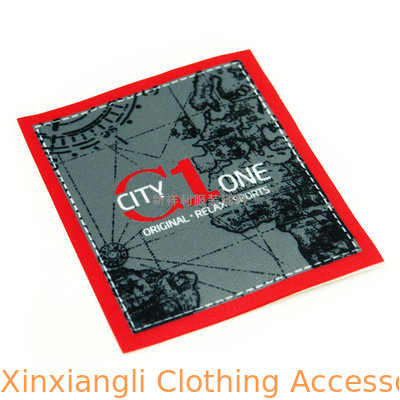 Colorful Heat Transfer Clothing Labels With Customized LOGO Fashion Design