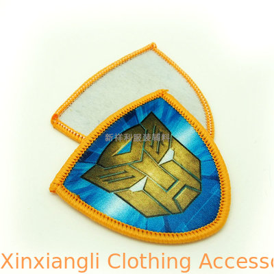 Silk Screen Printing Custom Patches For Clothes / Bags / Textils Eco Friendly