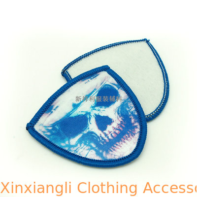 Silk Screen Printing Custom Patches For Clothes / Bags / Textils Eco Friendly