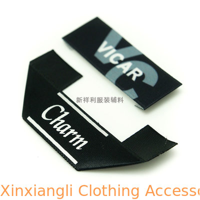 Custom Silk Screen Clothing Labels , Heat Transfer Garment Labels OEM Service