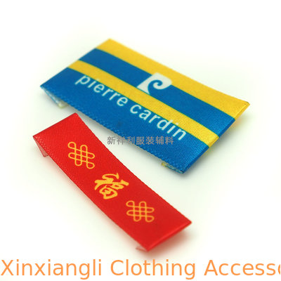 Custom Silk Screen Clothing Labels , Heat Transfer Garment Labels OEM Service