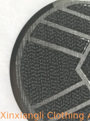 Heat Transfer Silicone Printing 3D Patch for Hats / Bags / Clothes Eco Friendly