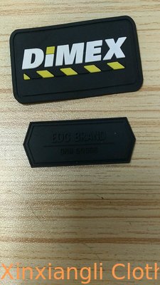 High Frequency Garment 3D Patch Heat Transfer , Personalised Iron On Badges