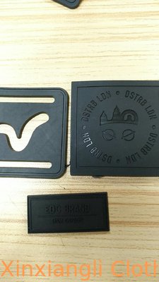 PVC Material Clothing Logo 3D Patch With Client Design And Shape Fade Resistant