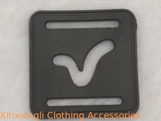 3D Soft PVC Rubber Name Labels For Garment , Custom Rubber Logo Patches