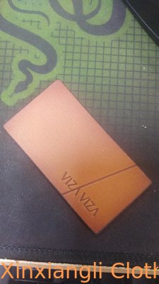 Real leather, Oil paint edge, Heat press logo, 6*2.1 cm for Jeans, pants, coat, hat, suitcase