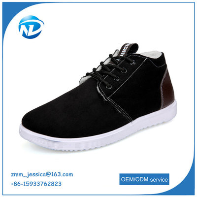 Lace-up Suede Shoes PVC Outsole Winter Shoes For Men Good Quality Factory Price Men Shoes supplier