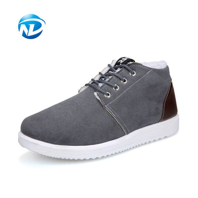 Lace-up Suede Shoes PVC Outsole Winter Shoes For Men Good Quality Factory Price Men Shoes supplier