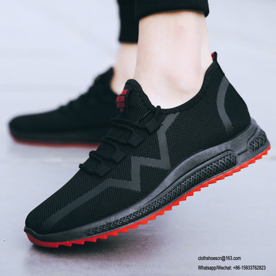 china factory 2019 fashion breathable  shoes mens casual sport shoes supplier