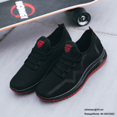 china factory 2019 fashion breathable  shoes mens casual sport shoes supplier