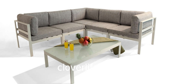 Outdoor & Indoor Aluminum Sofa set for Hotel, Garden and Beach by Clover Lifestyle