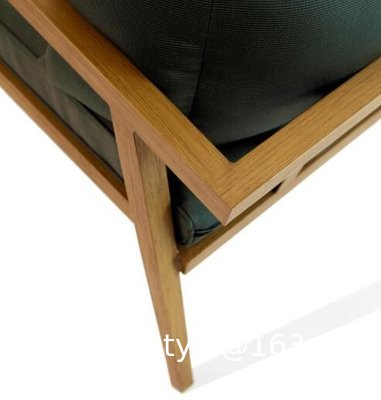 All aluminum cafe table wood printing  for Home. Hotel, Garden and Beach by Clover Lifestyle Outdoor Furniture