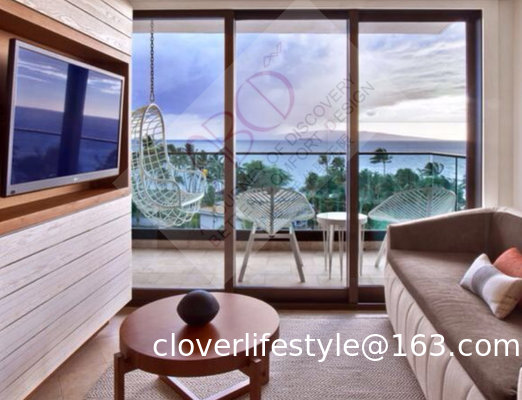 1-3 seater fabric sofa with aluminum frame  for Home. Hotel, Garden and Beach by Clover Lifestyle Outdoor Furniture