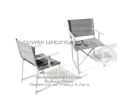 Folding textilene dining chair  for Home. Hotel, Garden and Beach by Clover Lifestyle Outdoor Furniture
