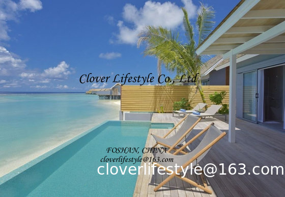 Textilene sling sun lounger for Hotel, Garden and Beach by Clover Lifestyle Outdoor Furniture China