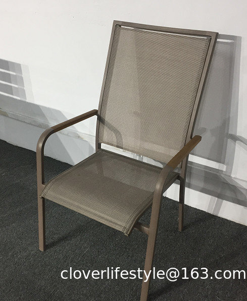 Textilene Chair  for Hotel, Garden and Beach by Clover Lifestyle Outdoor Furniture Sofa Set