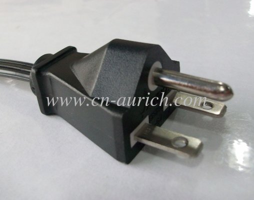 UL/CSA approved SPT-3 North American power cord with Nema 6-15p plug