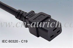 IEC C19 power cord
