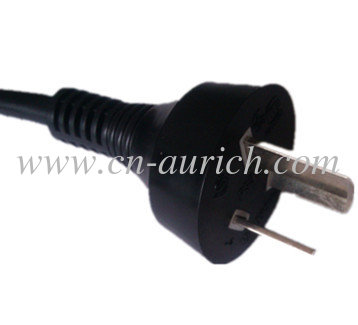 CCC China approved power cord with 3-pin straight plug