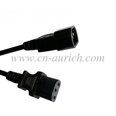 IEC320 C13 to C14 power cable, computer power cords