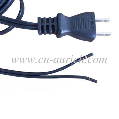 Japanese power cord PSE approval HVFF flexible cables with 2-pin plug
