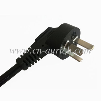 CCC approval Chinese power cord with white flexible cables 10A 250V