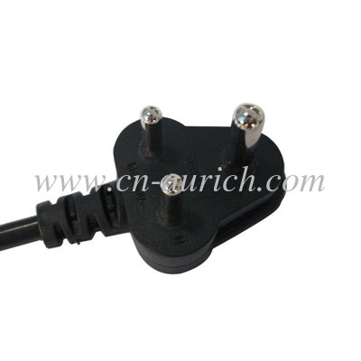 AC power cords with 6amp Indian plug, 16amp Indian plug, South Africa power cord
