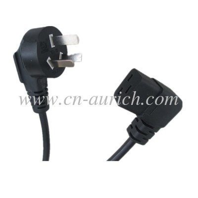 China 3 prong plug power cord with C19