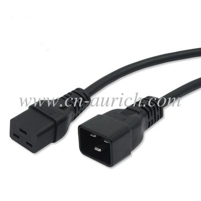 IEC320 C19 to C20 power connecting cord